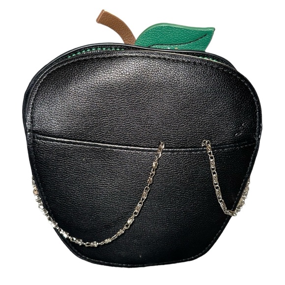 Sleepyville Critters | Bags | White Bedazzled Poison Apple Mini Purse ...